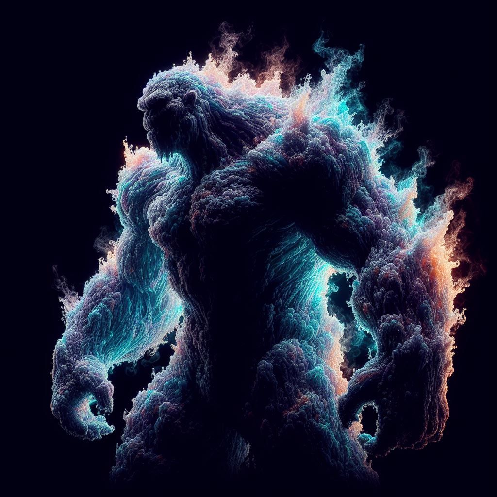 Smoke Monster - AI Generated Artwork - NightCafe Creator