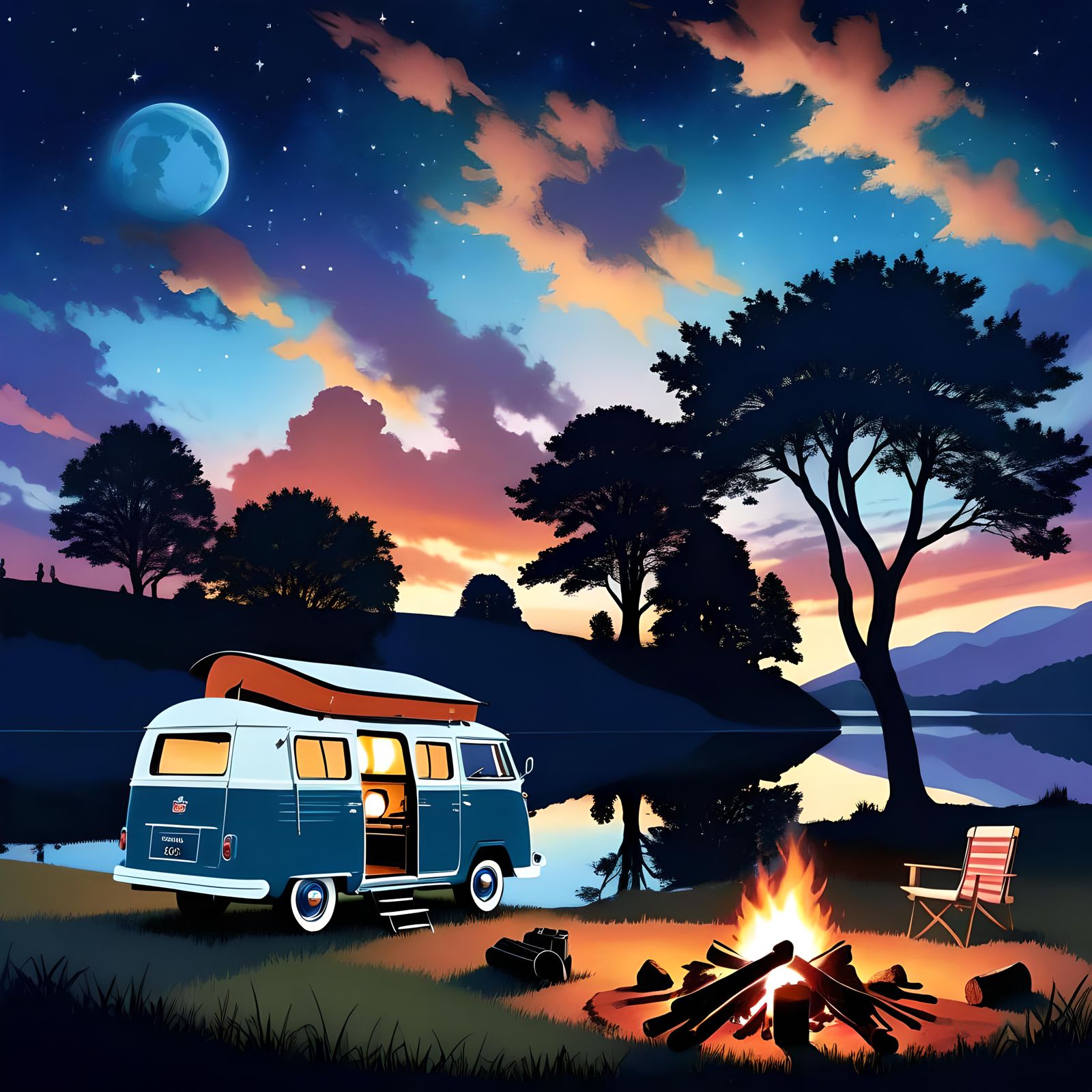 "Serene Solitude" - AI Generated Artwork - NightCafe Creator