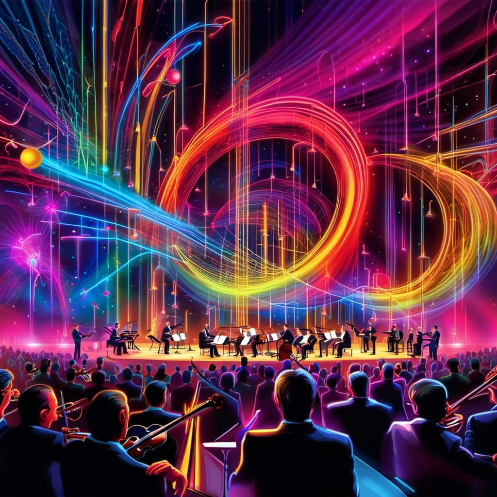 Colorful symphony - AI Generated Artwork - NightCafe Creator