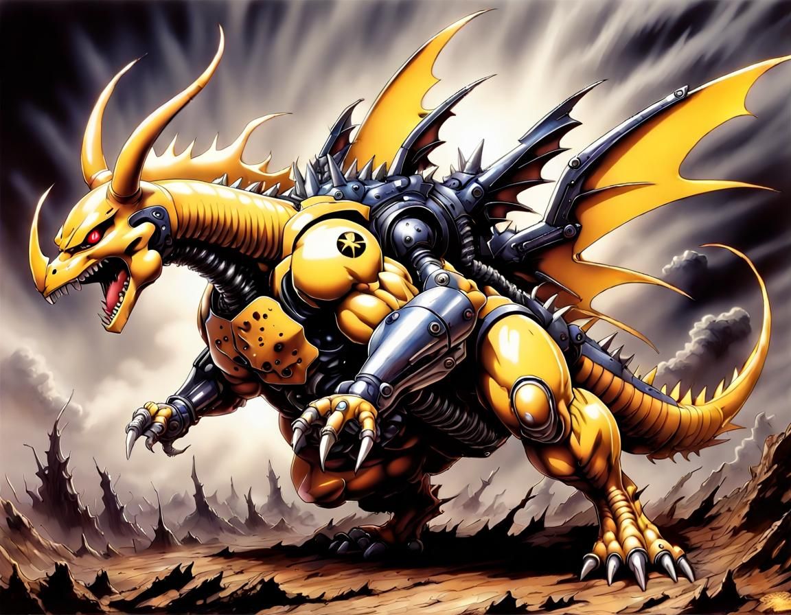 Bio Mechanical Pikachu centaurus hellspawn by todd mcfarlane hajime ...