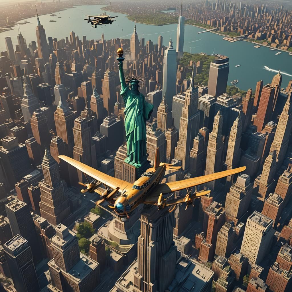 NYC - AI Generated Artwork - NightCafe Creator