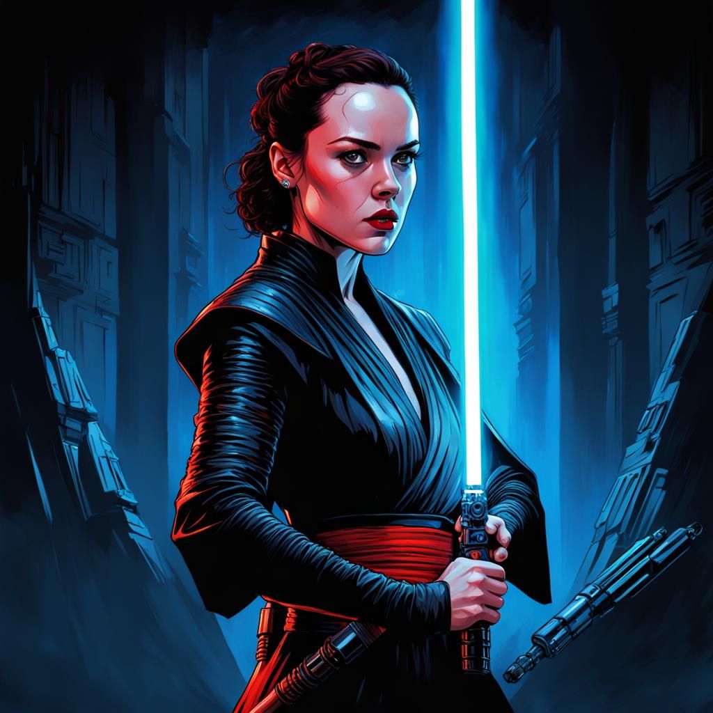 Rey centered comics coming september 2024 - AI Generated Artwork ...