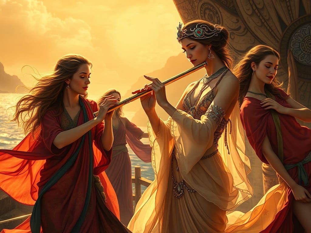 The joy of the goddess #2 - Mythical Lamia Performs Enchanti...