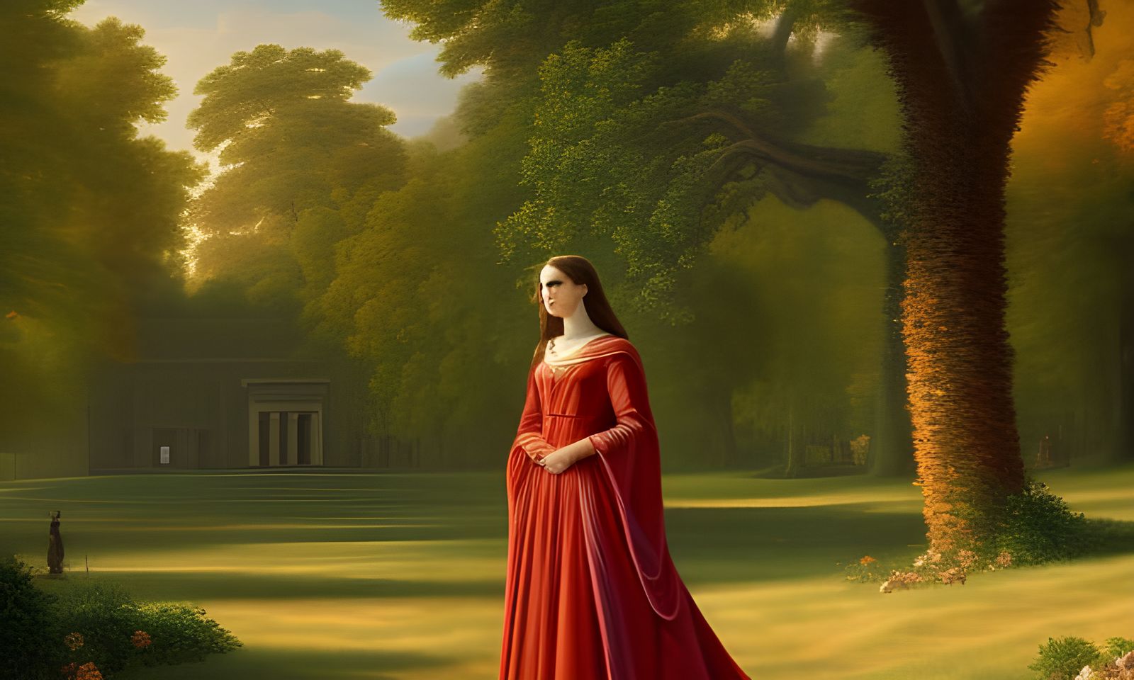 Good Night #19: Ma'Lady At Sunset - AI Generated Artwork - NightCafe ...