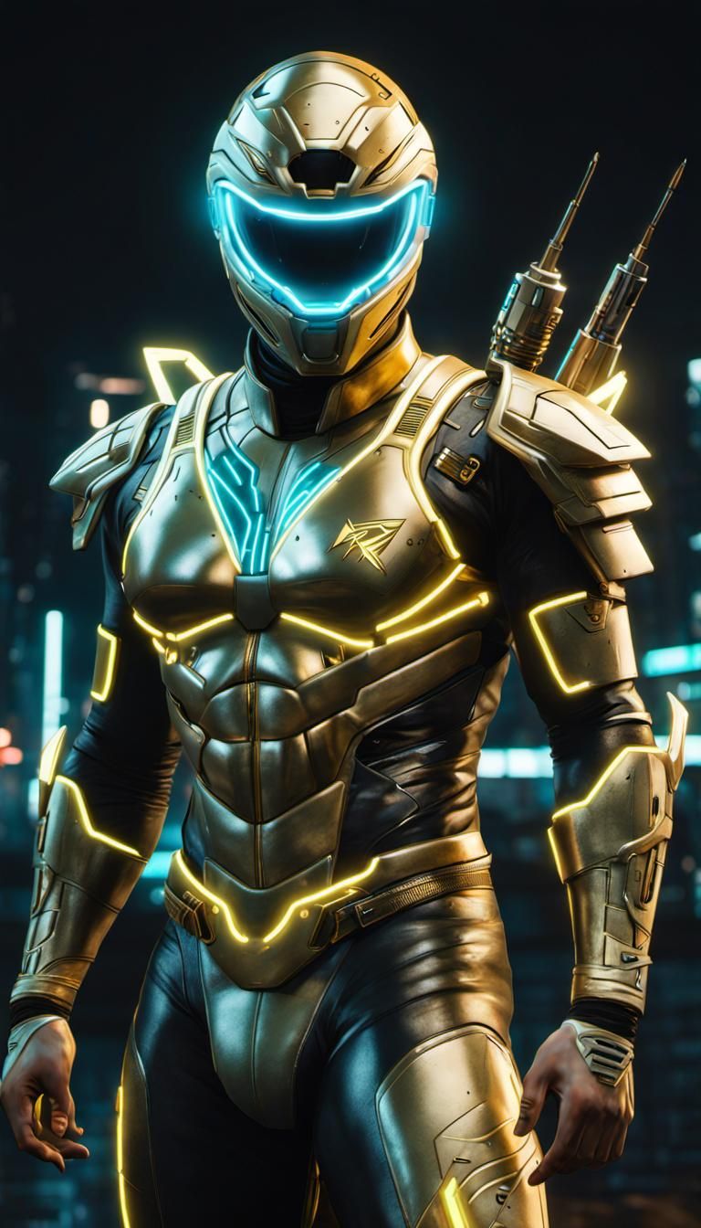Gold Ranger - AI Generated Artwork - NightCafe Creator