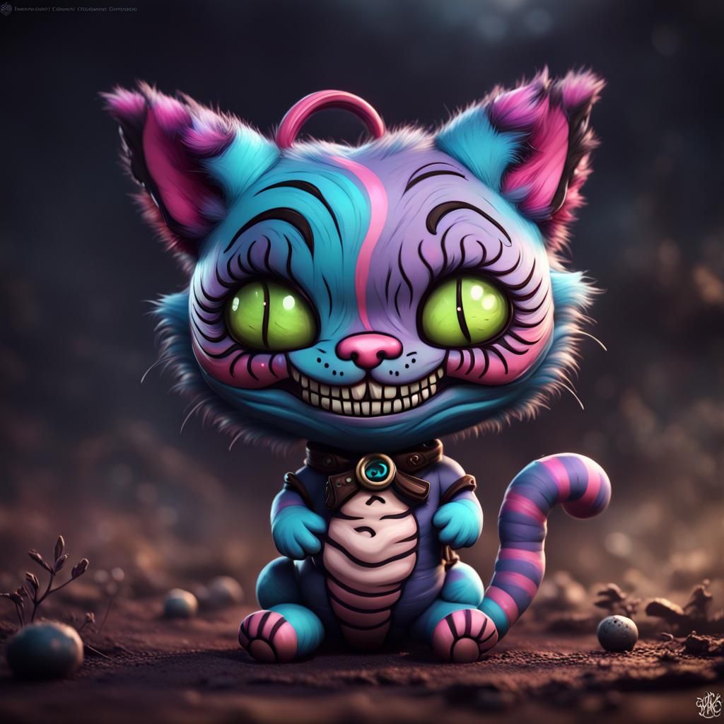 Cheshire Cat - AI Generated Artwork - NightCafe Creator