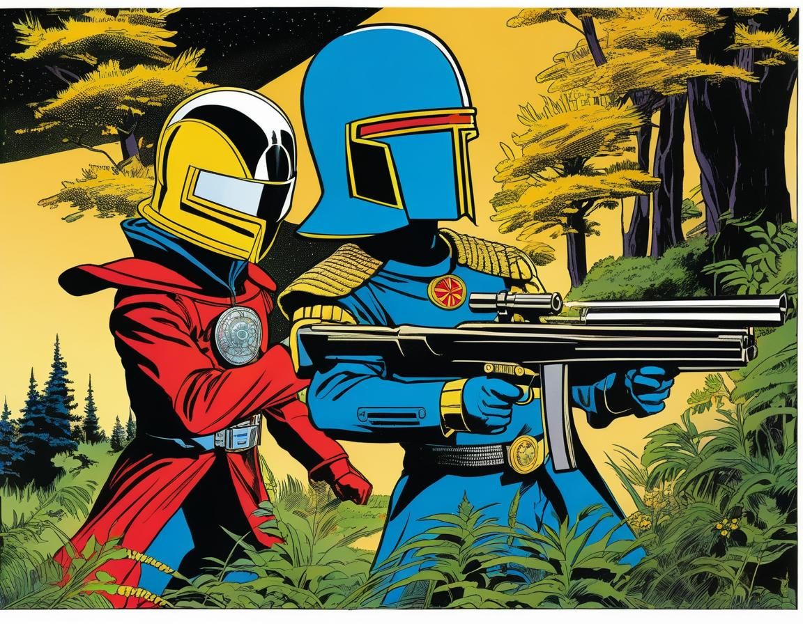 Comic Adventure Heroes . . . Open Prompt - AI Generated Artwork ...