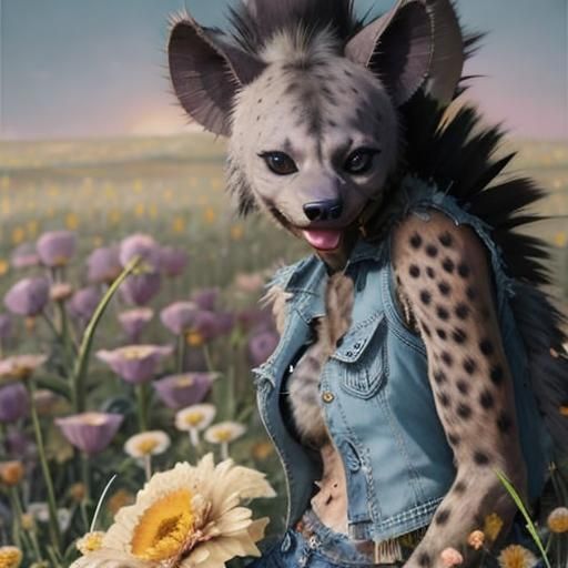 Scuzzy in the Meadow - AI Generated Artwork - NightCafe Creator