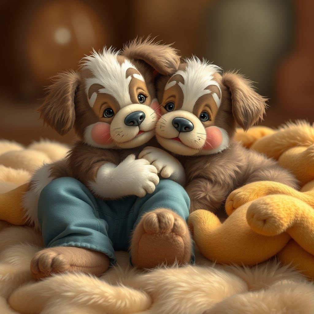 Cuddles - Cuddles in Adorable Innocence