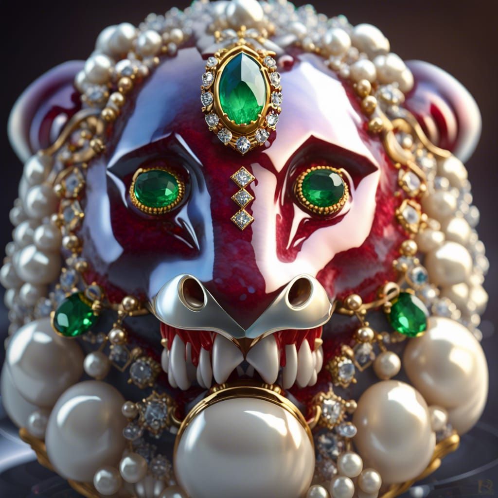 lucifers deadly tongue 7.32 cts Sapphire Cabochon ,ruby sharp ,emerald ...