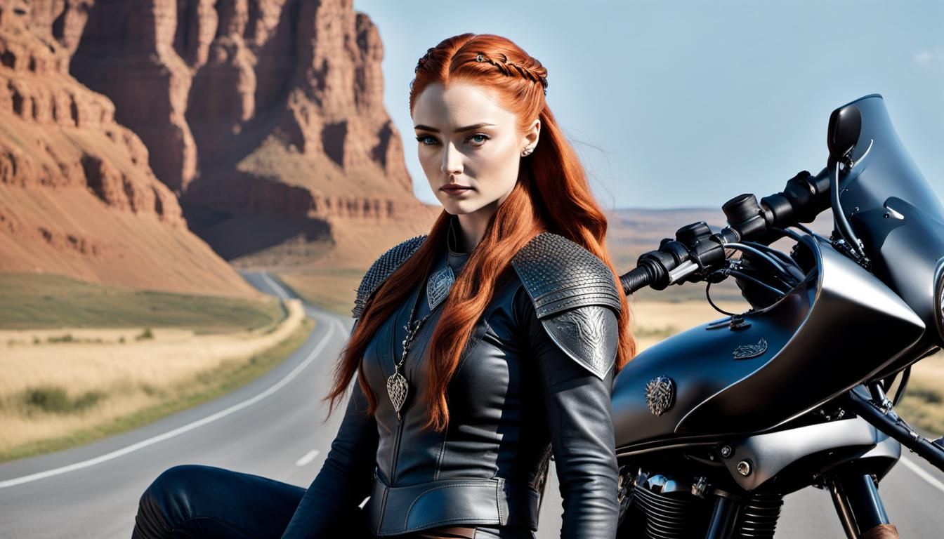 Sansa Stark - AI Generated Artwork - NightCafe Creator