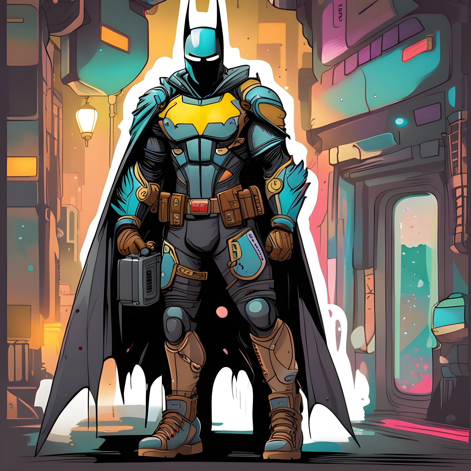 The Batman - AI Generated Artwork - NightCafe Creator