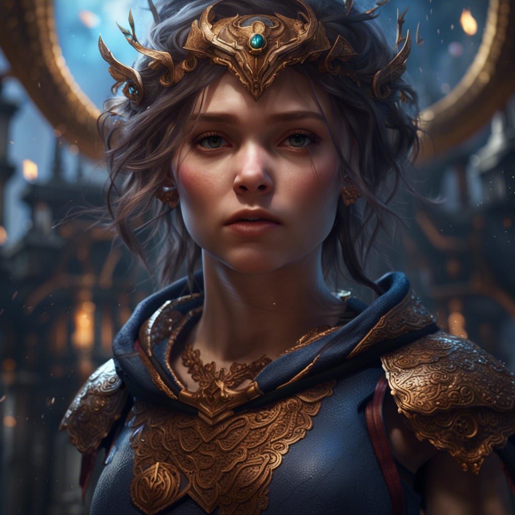 Princess Ciri from the Witcher - AI Generated Artwork - NightCafe Creator