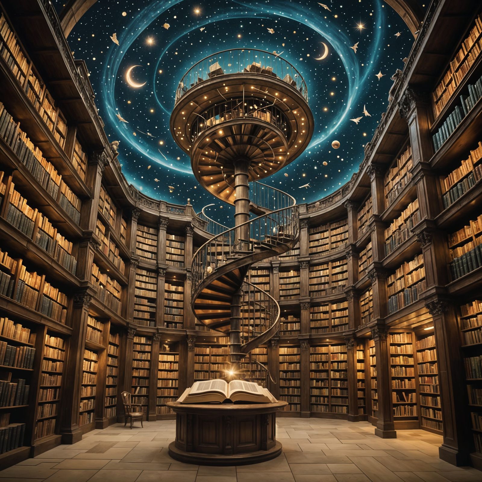 A surreal library - Surreal Library Ascends to Celestial He...