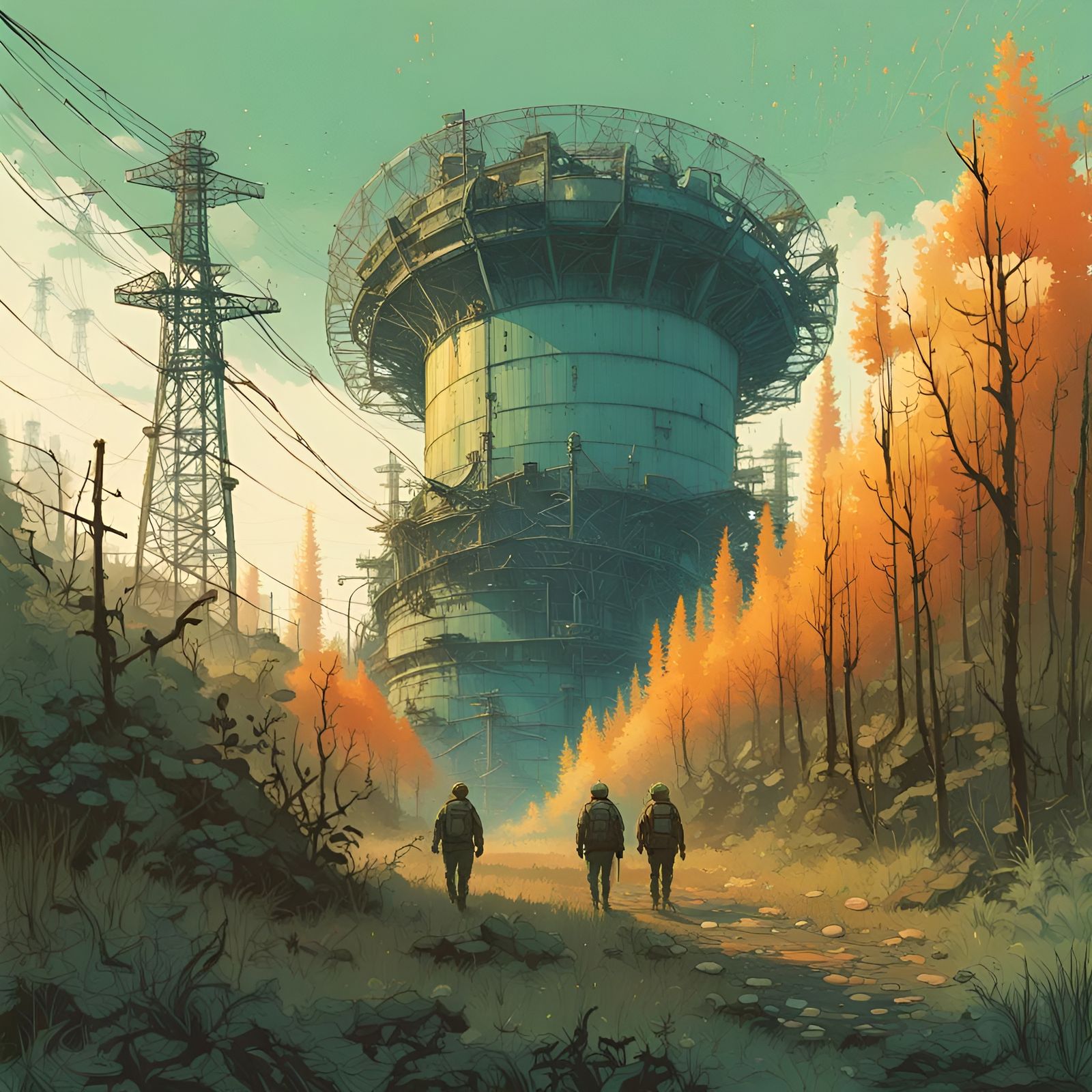 Overgrown - AI Generated Artwork - NightCafe Creator