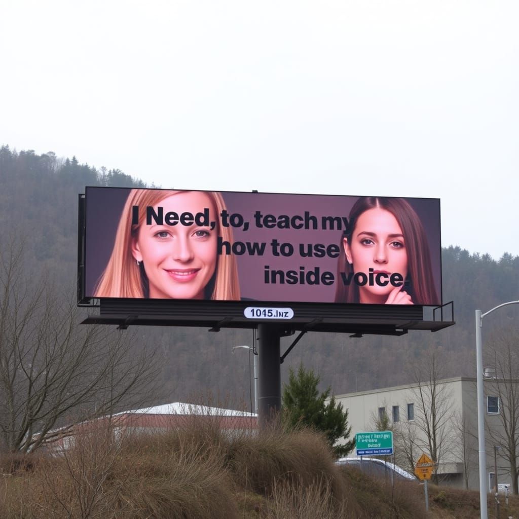 Surreal Billboard Advertisements - AI Art