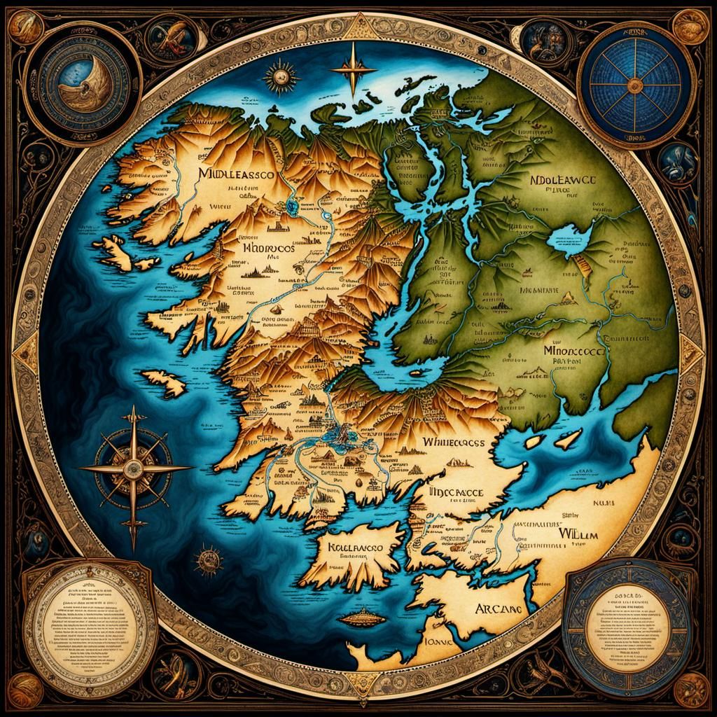 Cartography - AI Generated Artwork - NightCafe Creator