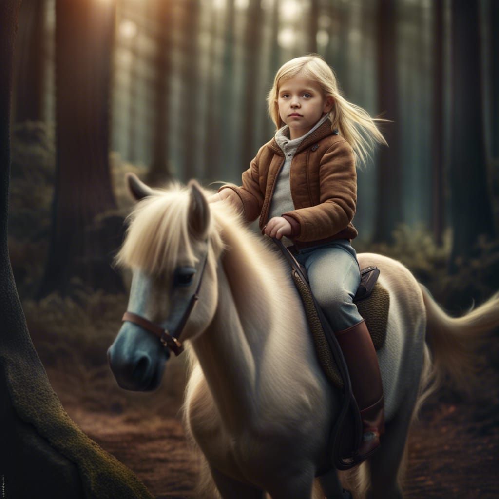 pony ride - AI Generated Artwork - NightCafe Creator