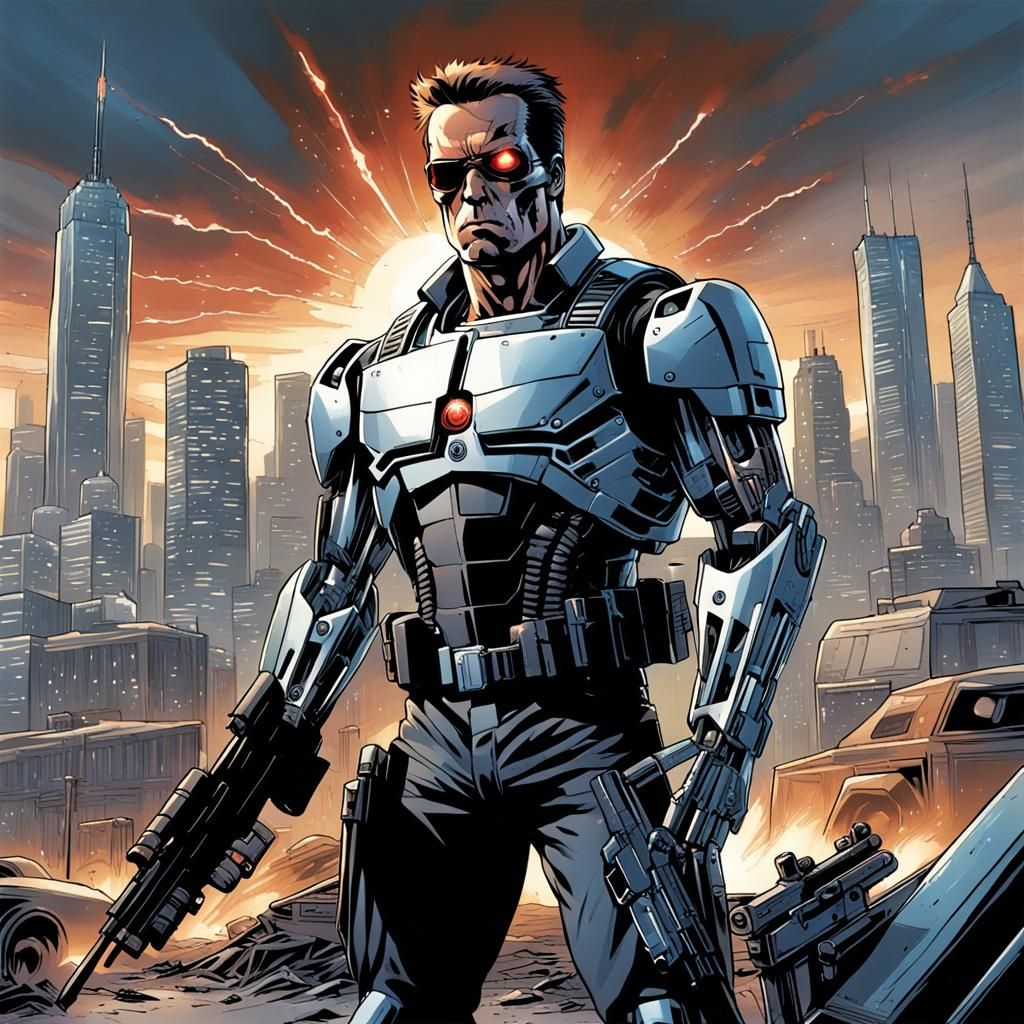 Terminator - AI Generated Artwork - NightCafe Creator