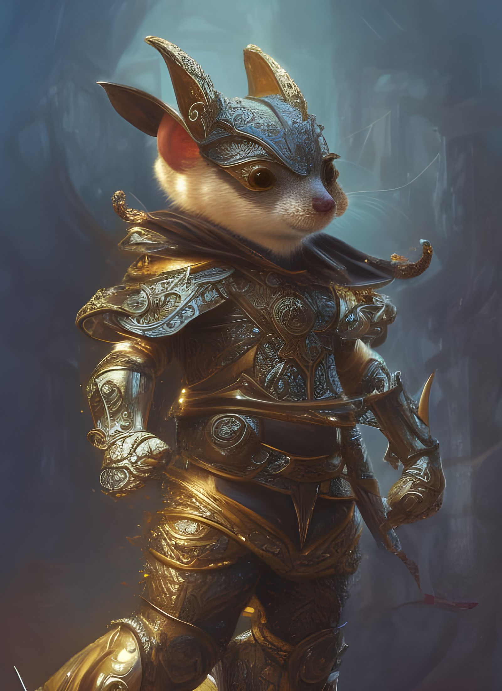 You dare to battle me!? Sir Mouse?! - AI Generated Artwork - NightCafe ...