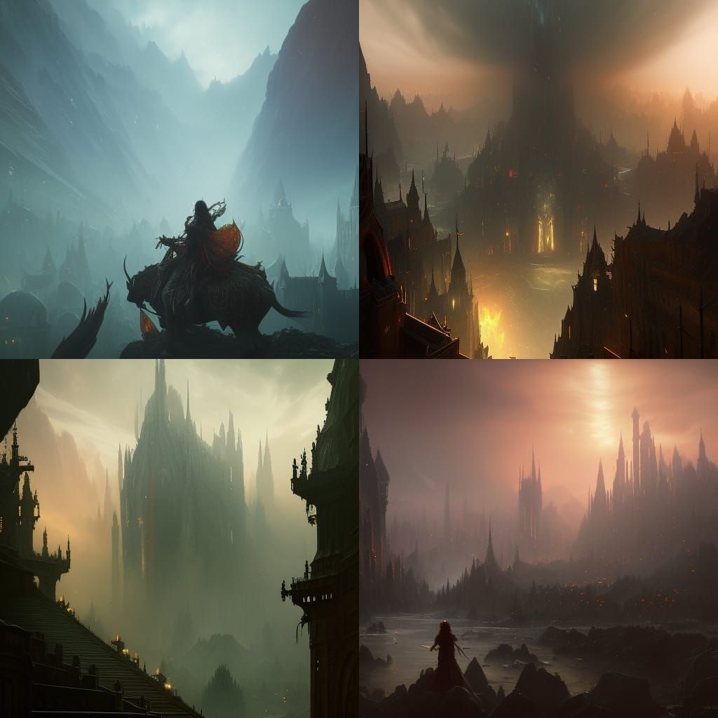 Kingdom Fall - AI Generated Artwork - NightCafe Creator