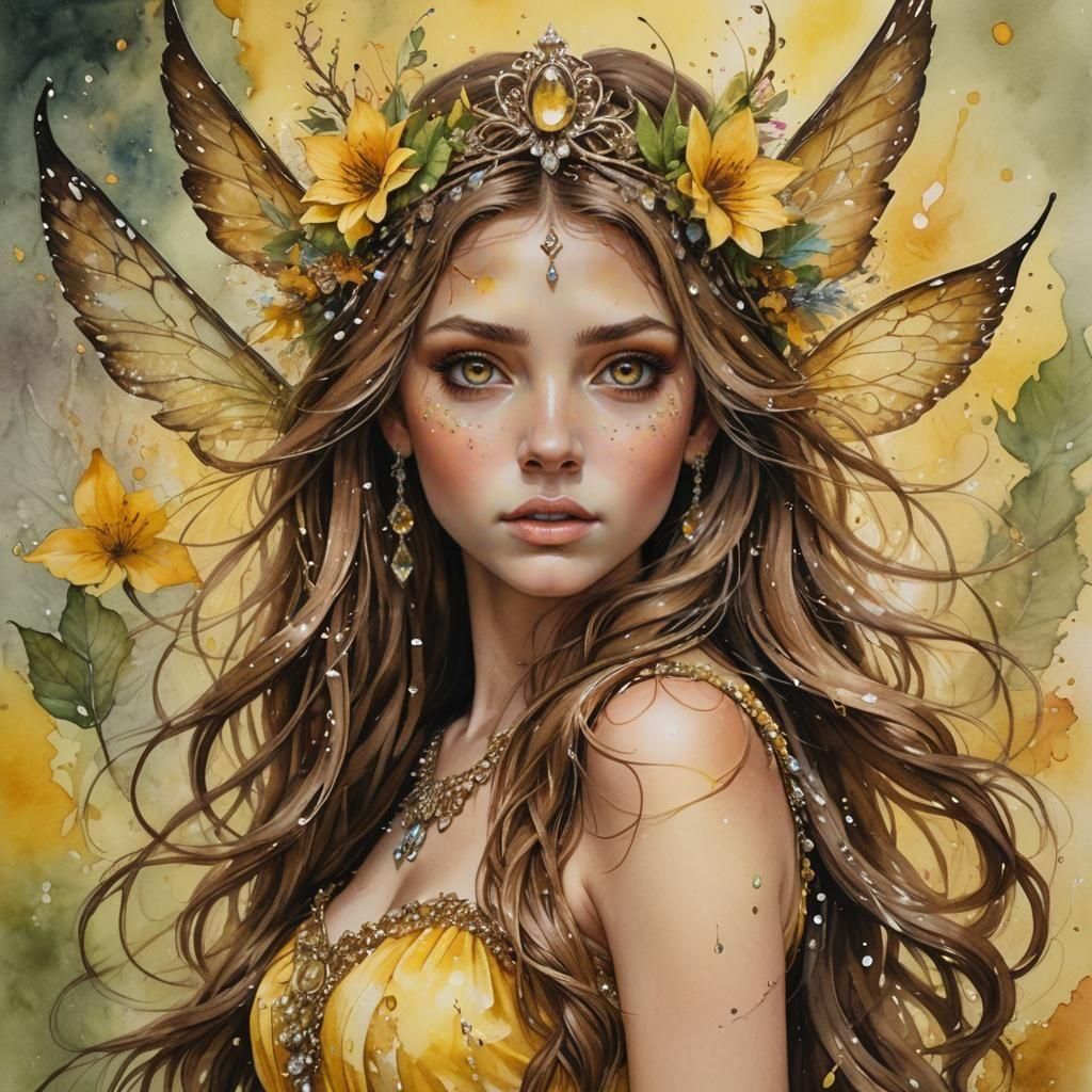 The summer Fae - AI Generated Artwork - NightCafe Creator