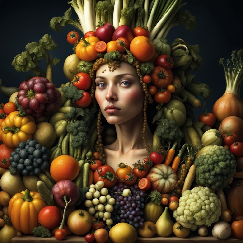 Lady Harvest … - AI Generated Artwork - NightCafe Creator