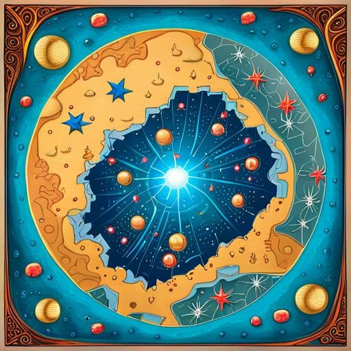 map of the starry sky - AI Generated Artwork - NightCafe Creator