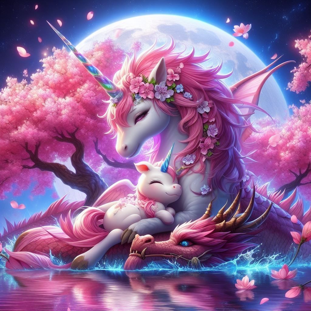Anime Cherry Blossom Creatures - AI Generated Artwork - NightCafe Creator