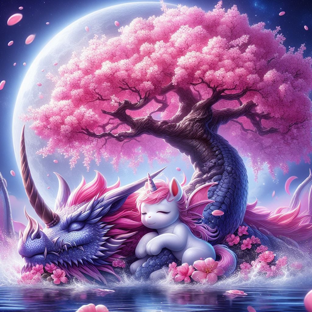 Anime Cherry Blossom Creatures - AI Generated Artwork - NightCafe Creator