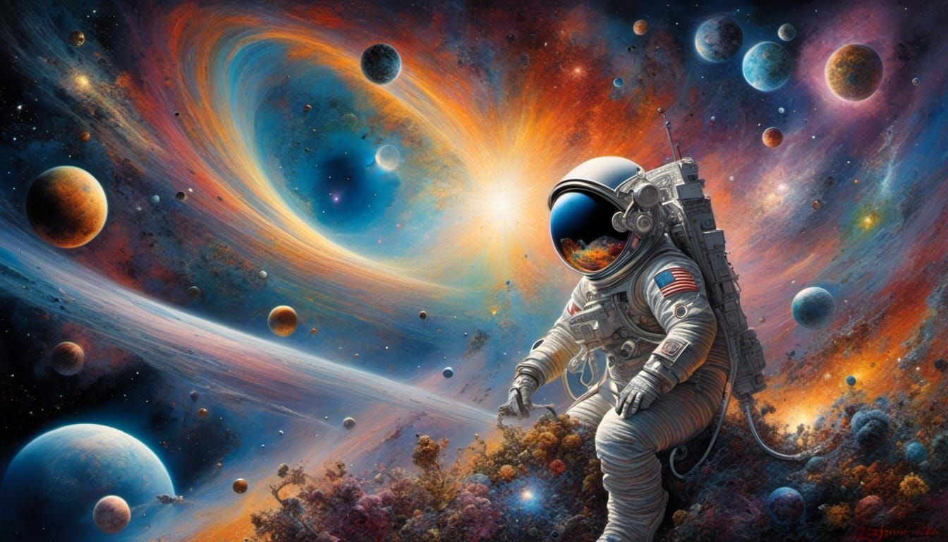 "Space Oddity": (Ground control to Major Tom): epic hyperrealistic ...