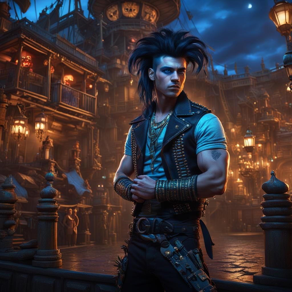 Pirate Punk - AI Generated Artwork - NightCafe Creator