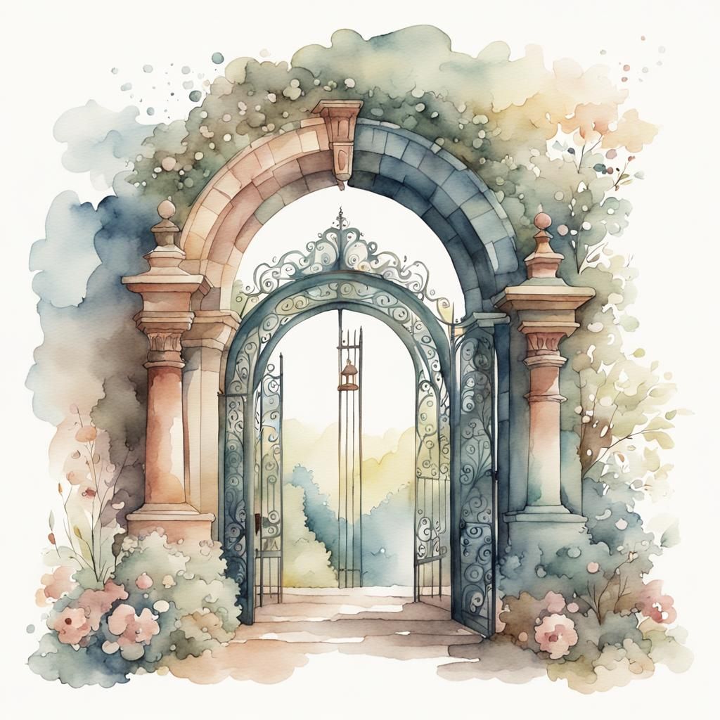 Gate - AI Generated Artwork - NightCafe Creator
