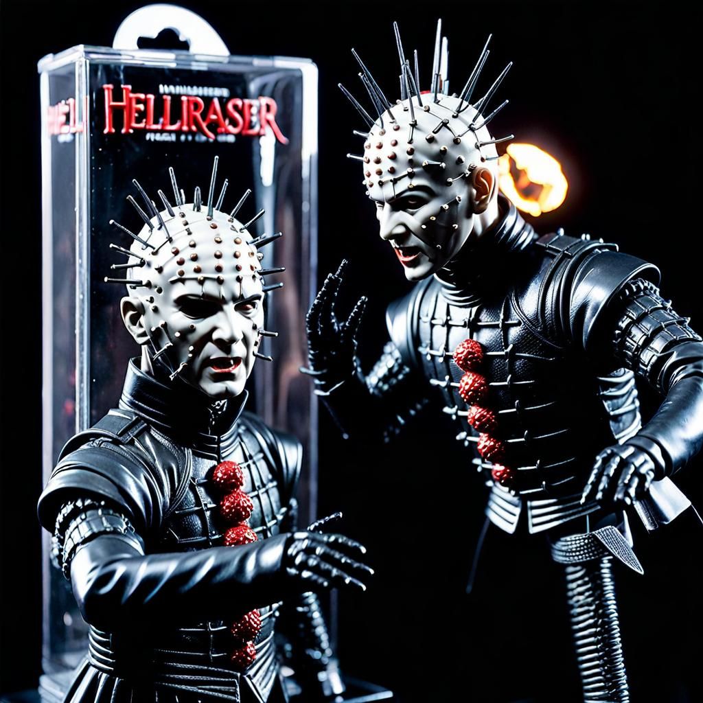 Pins of Terror: Unleashing the Hellish Pinhead Miniature for Action ...