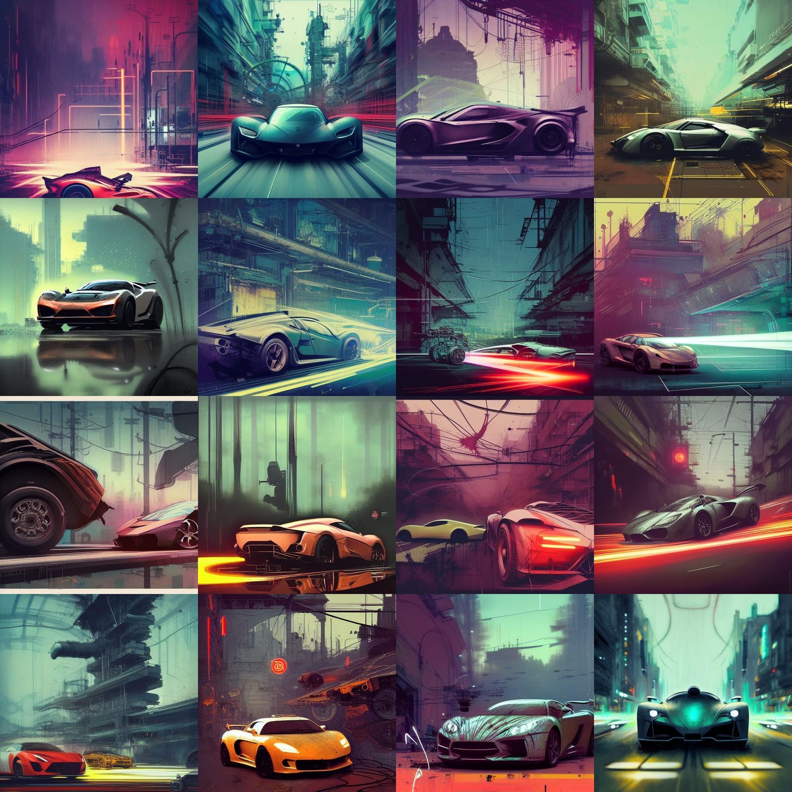 Fast Cars; quick machinery auto; - AI Generated Artwork - NightCafe Creator