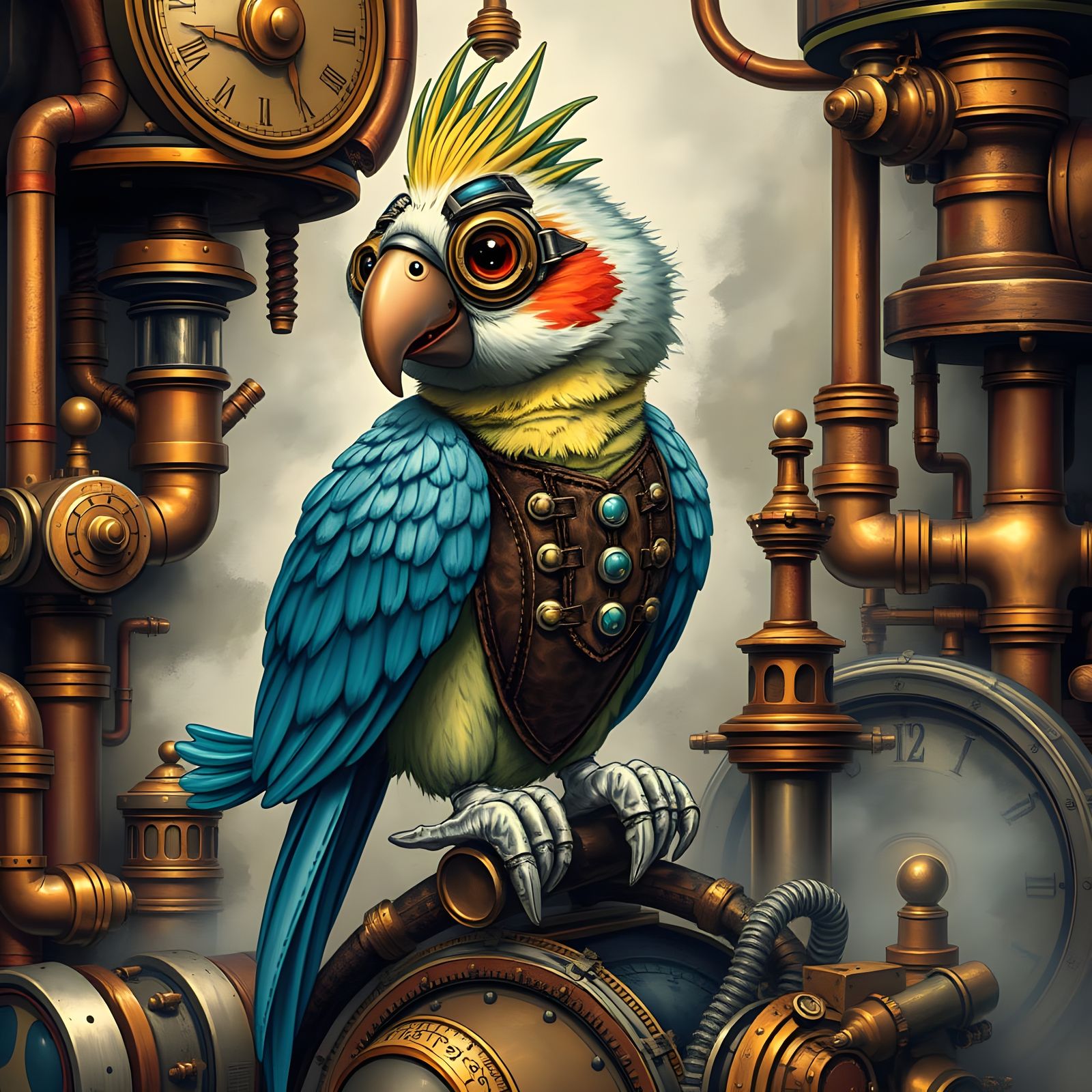 Funky bird in a funky world 😎💖😎 - Funky bird in a funky w...