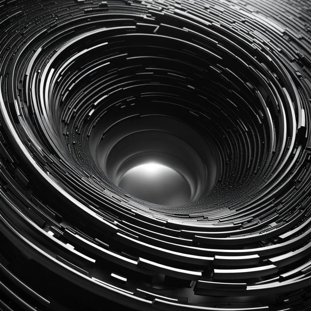 Metal Vortex - AI Generated Artwork - NightCafe Creator