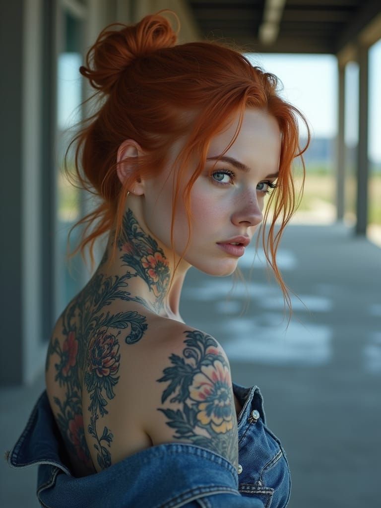 ‘The Girl with the Delft Blue Tattoo’ © UnitedStatesOfDaan 2025