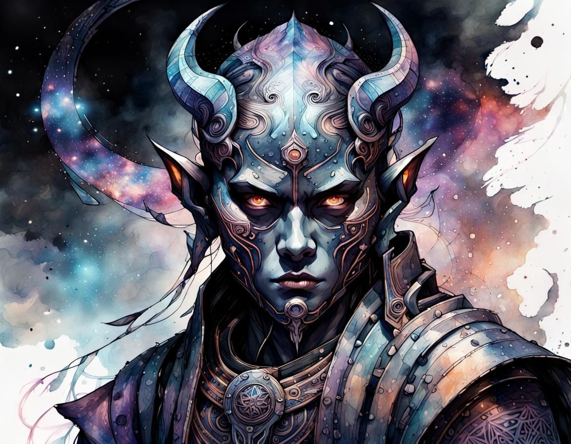 Demon Clan monk - AI Generated Artwork - NightCafe Creator