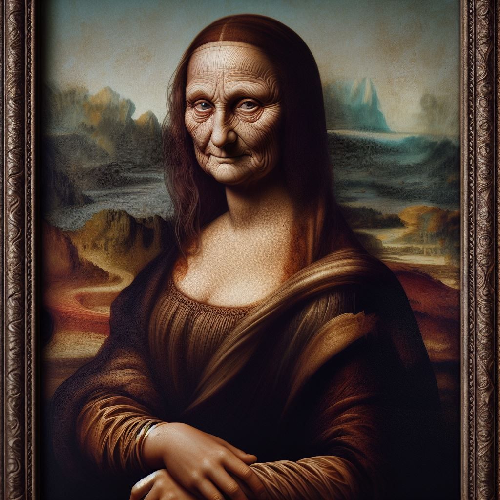 Old Mona Lisa - AI Generated Artwork - NightCafe Creator