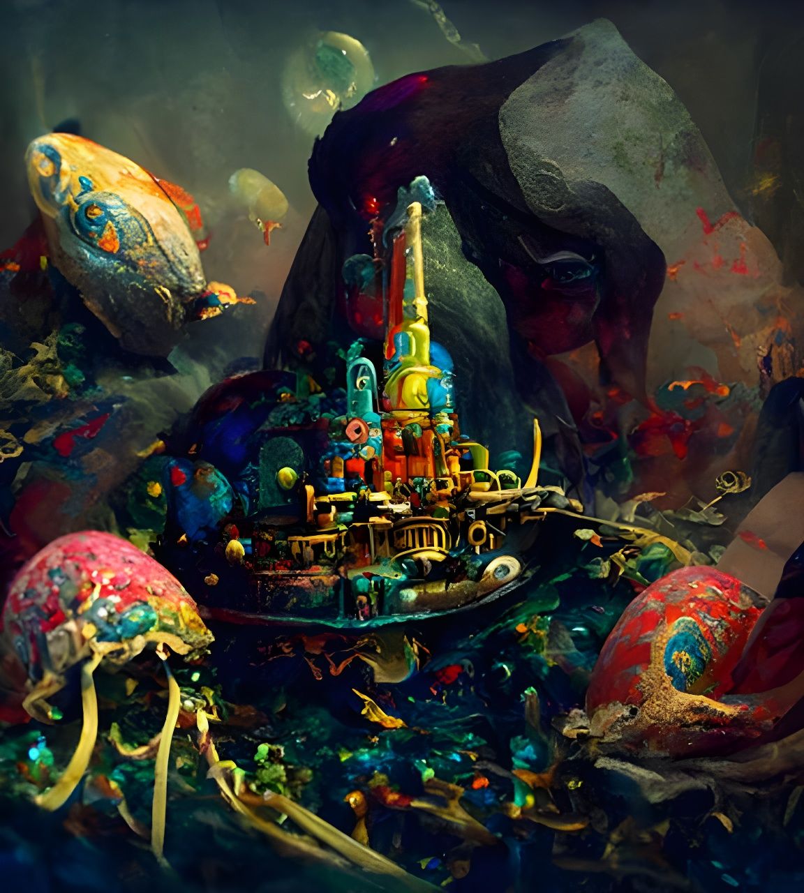 Lemuria - AI Generated Artwork - NightCafe Creator