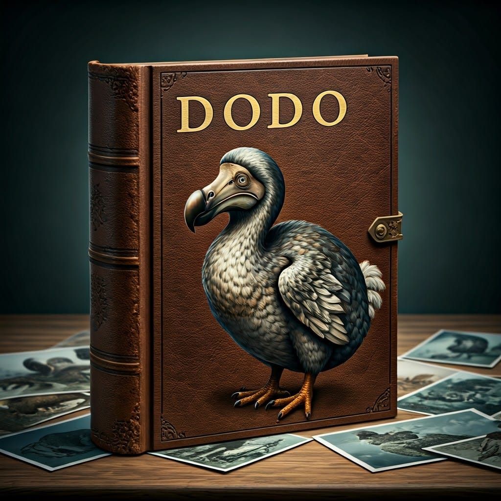 The book of extinct animals "dodo" - The book of extinct ani...