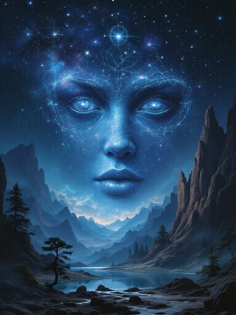 Things That Look Like Faces - Celestial Face of the Cosmos i...