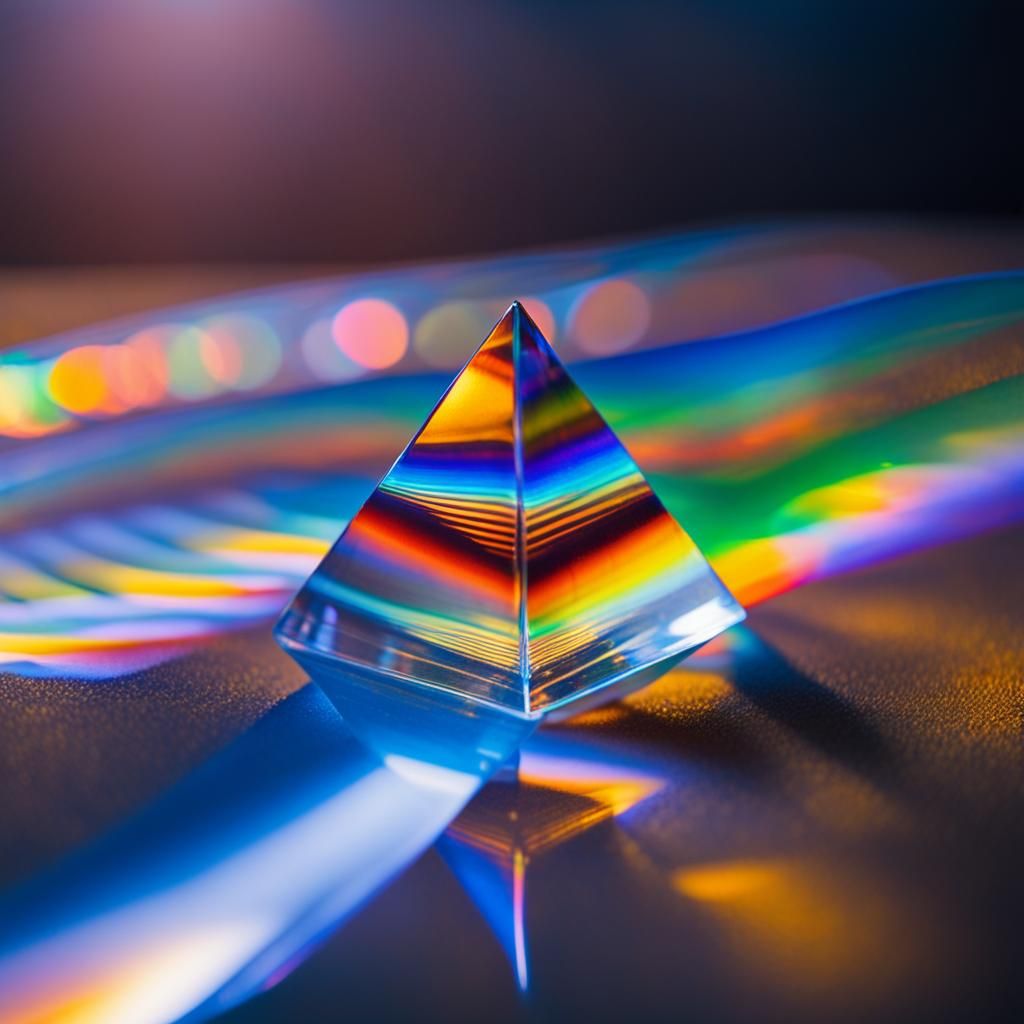 Pyramid Prism - AI Generated Artwork - NightCafe Creator