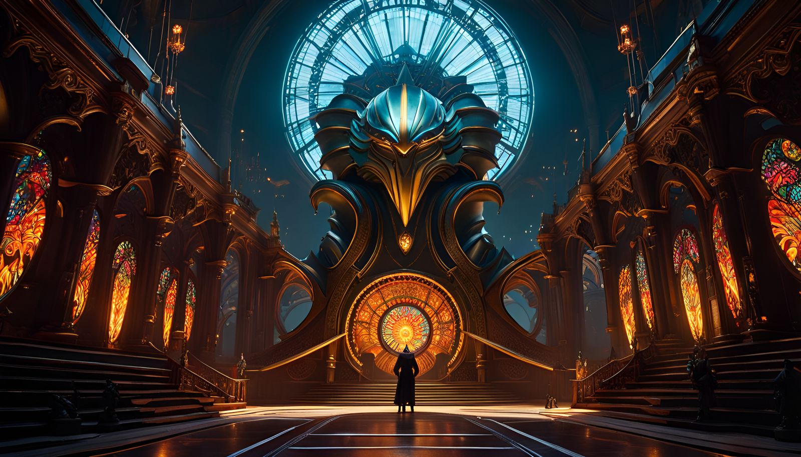 Exoplanet Portraits 06 - Audience in the throne room of Mixelplix IV ...