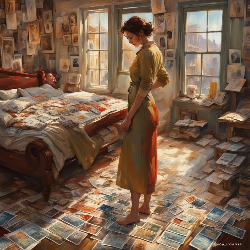 All these postcards are made by me - AI Generated Artwork - NightCafe ...