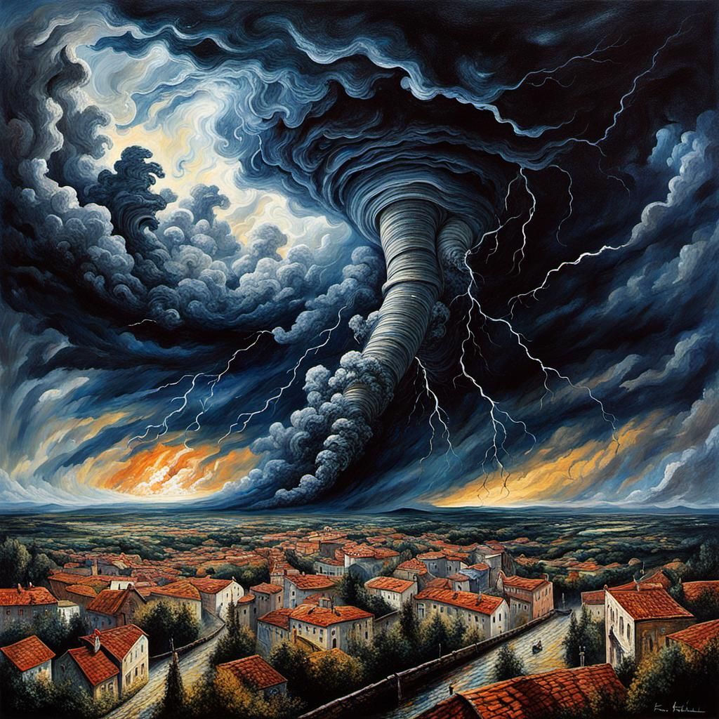 tornado - AI Generated Artwork - NightCafe Creator