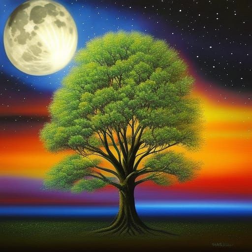 maximalist airbrush art: a maximalist airbrush painting of a complex ...