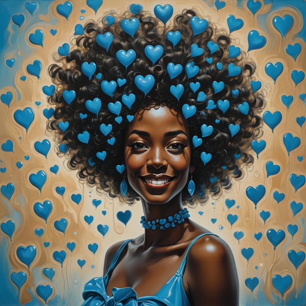 Qatarat Zarqa' - AI Generated Artwork - NightCafe Creator