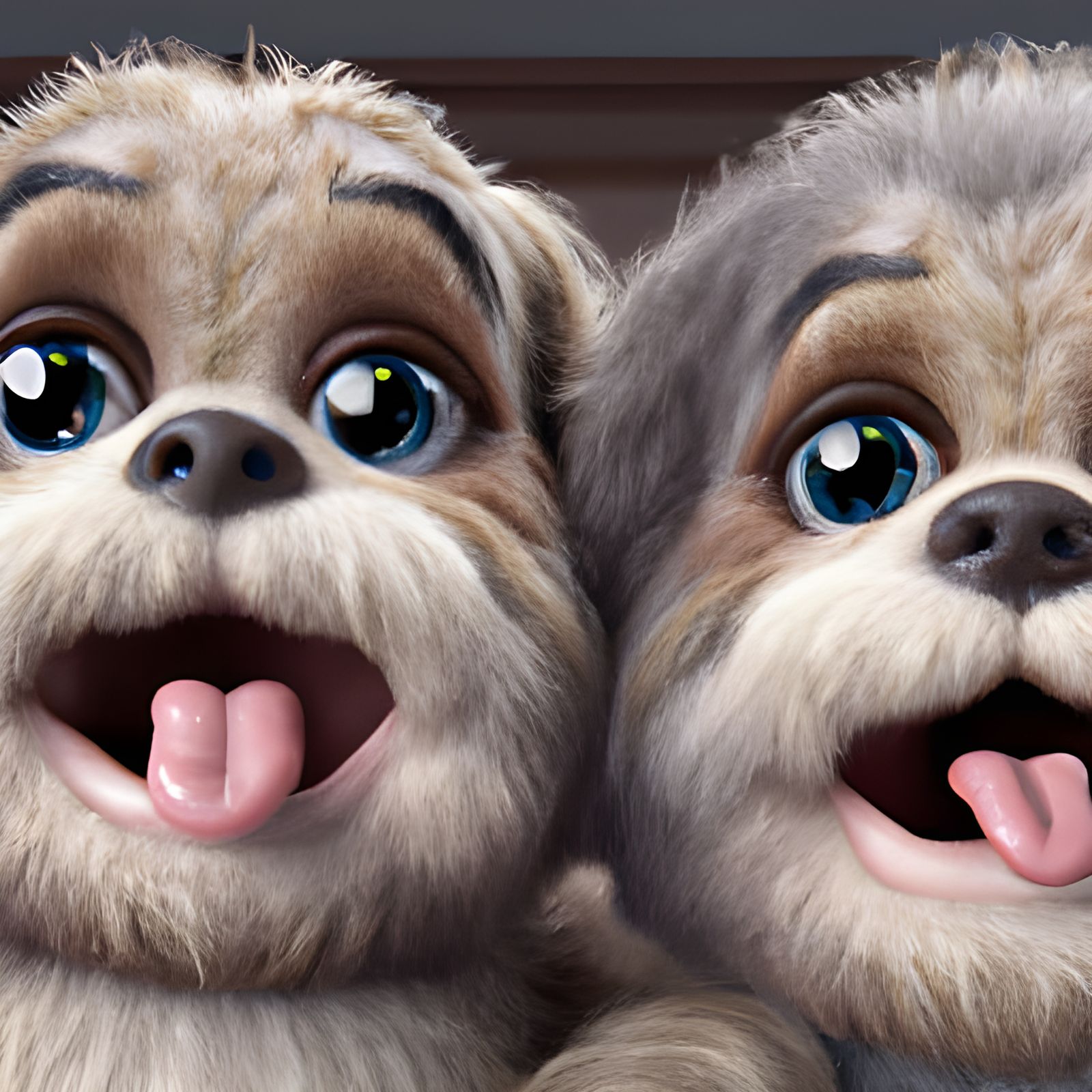 Pawsitively Adorable 🐶🐾 - AI Generated Artwork - NightCafe Creator